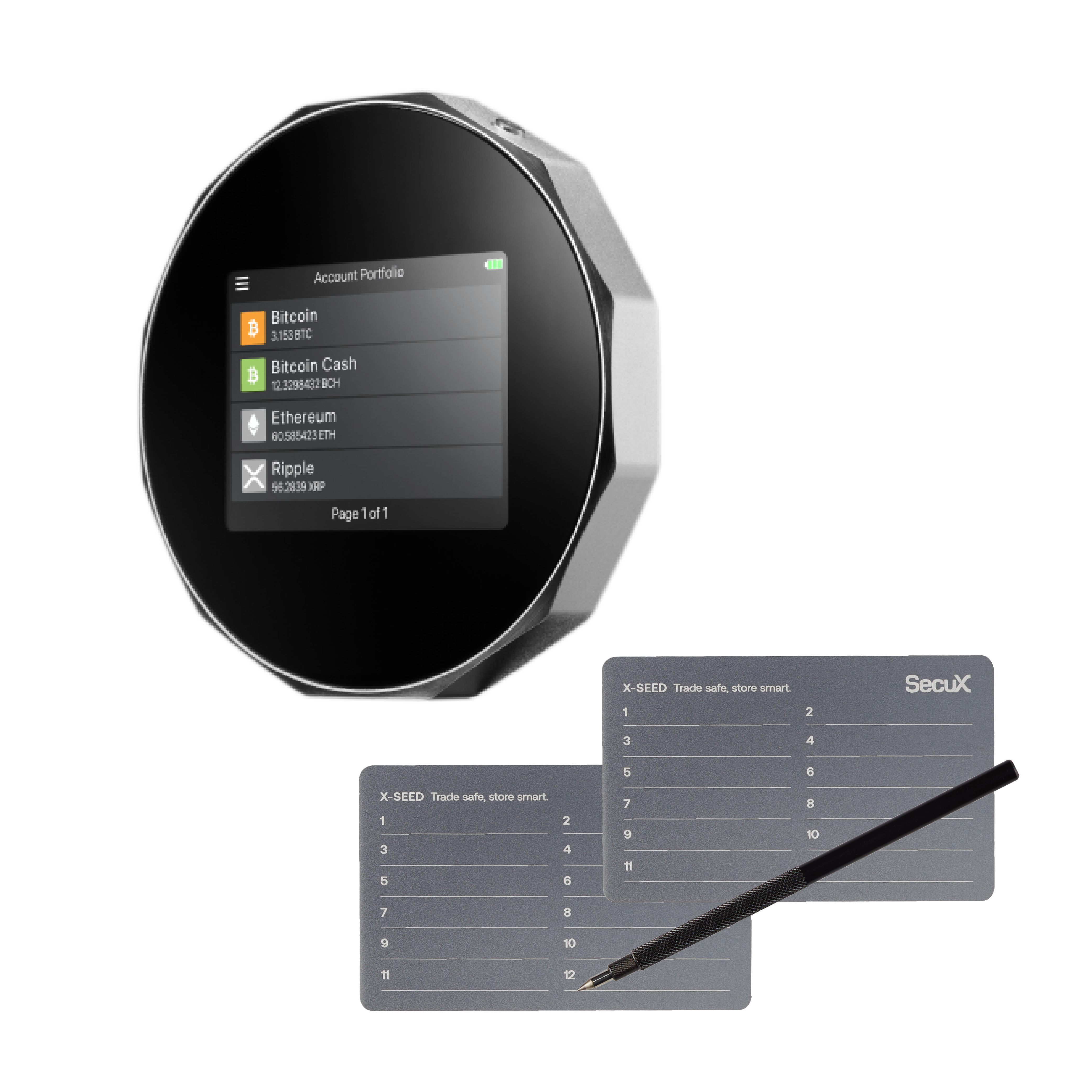 SecuX V20 Hardware Wallet for Crypto and NFT | SecuX Official Shop