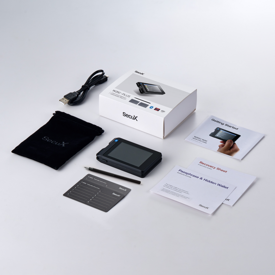 SecuX W20 Hardware Wallet for Crypto and NFT | SecuX Official Shop