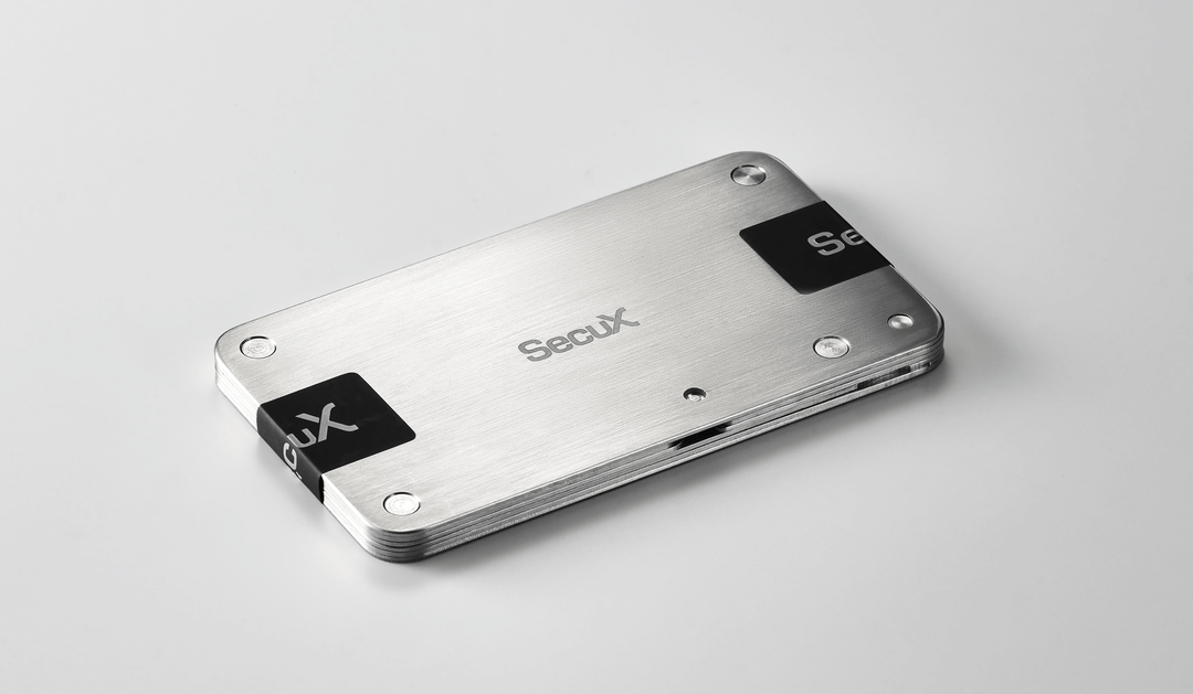 X-SEED PRO Seed Phrase Storage System | SecuX Official Shop