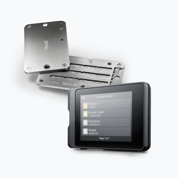 SecuX Official Shop – SecuX W10 + X-SEED PRO Ultimate Backup Set