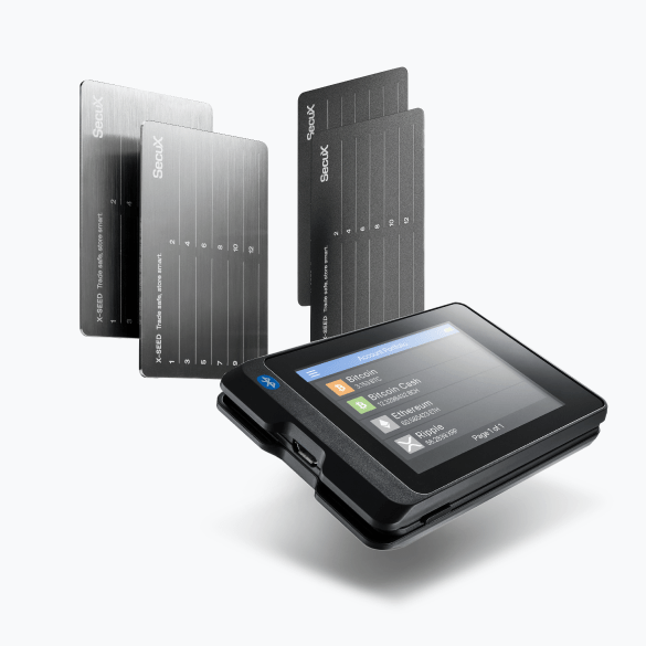 SecuX Official Shop – SecuX W20 + X-SEED Original Backup Set